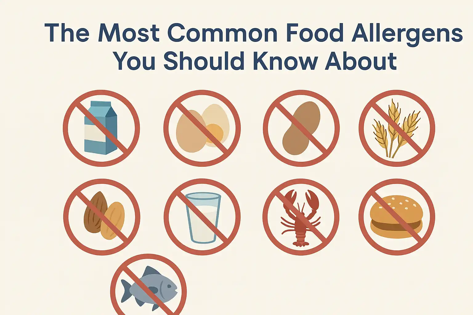 Most Common Food Allergens - Transform Your Gut